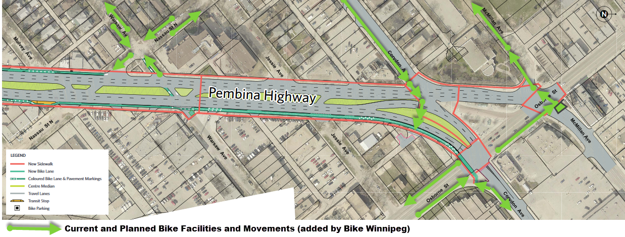 Pembina Highway Rehab Recommendations – Bike Winnipeg